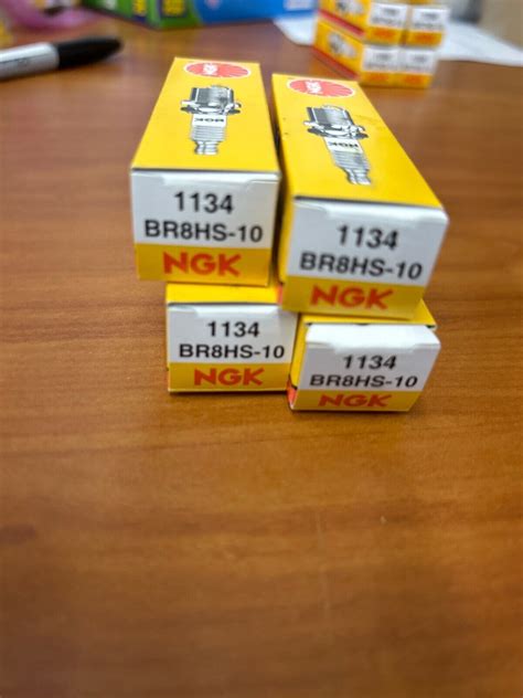 Ngk Br Hs Solid Standard Spark Plug Set Of Ebay