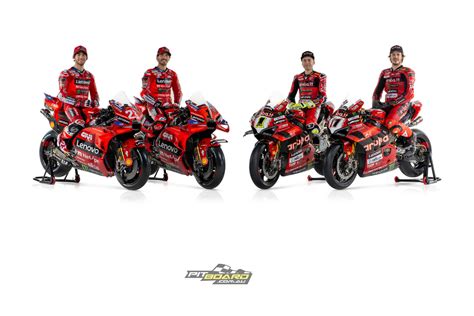 Ducati Lenovo Team Unveils 2024 Livery In Madonna Di Campiglio Racing