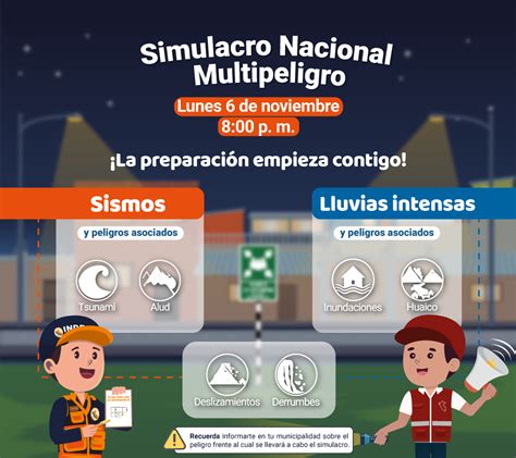 Tercer Simulacro Nacional Multipeligro Campa As