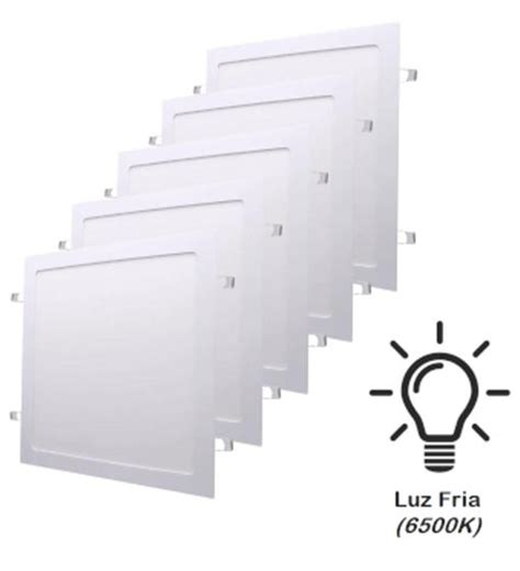 Kit Painel Plafon Led Quadrado Embutir X W K Branco Biv