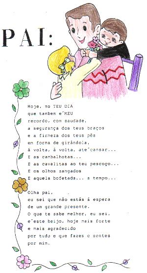 Poema Para O Dia Do Pai
