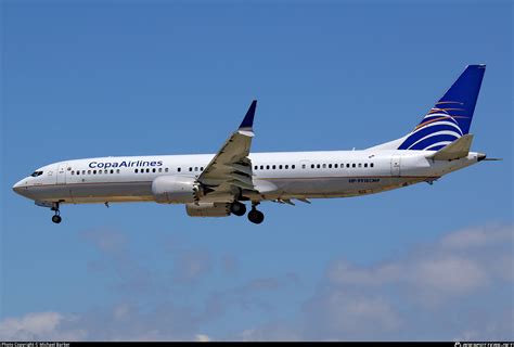 Hp Cmp Copa Airlines Boeing Max Photo By Michael Barker Id
