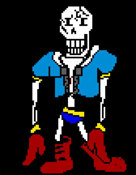 Disbelief Papyrus Phase 1 Sprite Colored Sprite No Black
