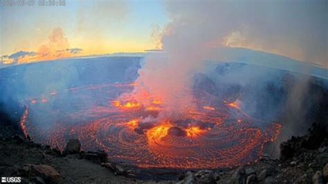 La erupción del volcan Kilauea en Hawai uno de los más activos del