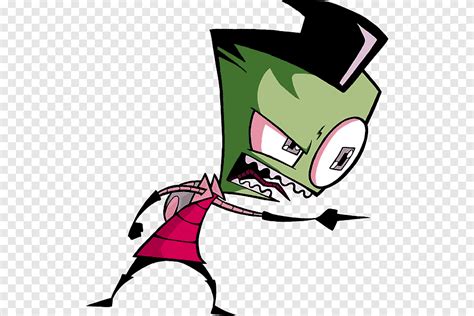 Zim GIR Professor Membrane Ms Bitters Animation Animation Comics