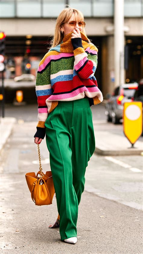 Colourful Outfit Idea For Spring Inspiration Who What Wear