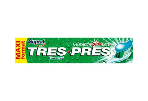 Dentifrice gel menthe Très Près Signal tube 100ml MAXIMO