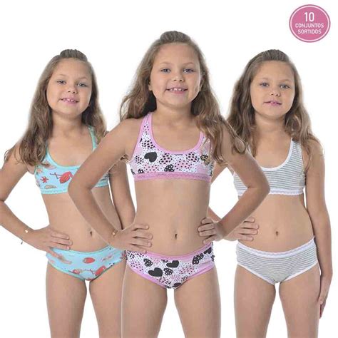 Compre Calcinhas e Conjuntos infantis na Click Mais Bonita Preço de
