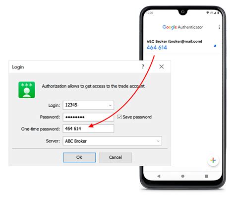 MetaTrader 5 Build 3520 2FA TOTP Authentication Using Google