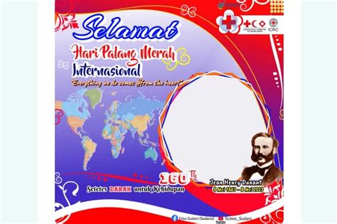 Kumpulan Link Twibbon Hari Palang Merah Internasional 2023 Pasang Foto