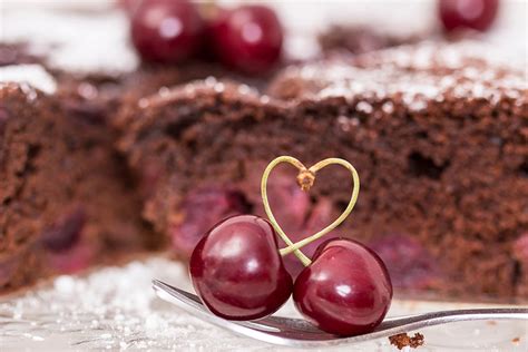 Schoko Kirsch Kuchen Super Saftig Wenig Zucker