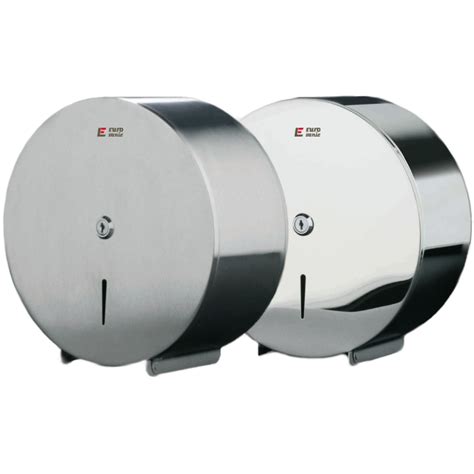 Dispensador de Papel Higiénico Industrial Acero Inox EUROSANIC