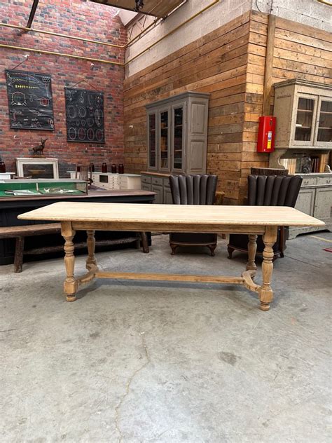 Grande table de ferme en chêne Nord Factory