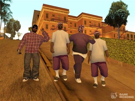 Grand Theft Auto San Andreas Grove Street Vs Ballas