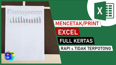 Cara Print Excel Full Kertas A Dan Tidak Terpotong Belajar Excel