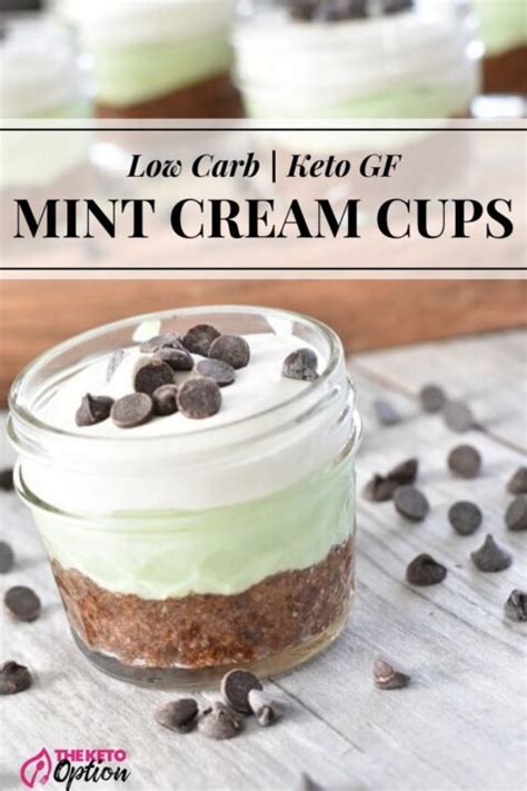 Keto Mint Chocolate Cream Cups Trina Krug