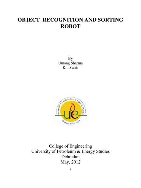 pdf object recognition and sorting robot dokumen tips