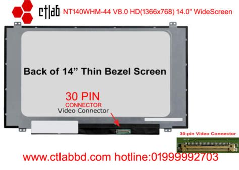 BOE NT140WHM N44 V8 0 Laptop Screen Replacement 14 0 EDP LED LCD HD