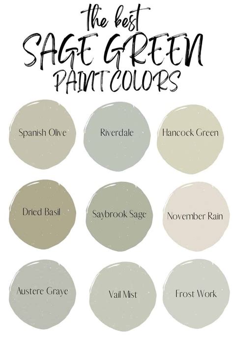 A Paint Expert S Top Sage Green Paint Colors For Your Home Sage Green