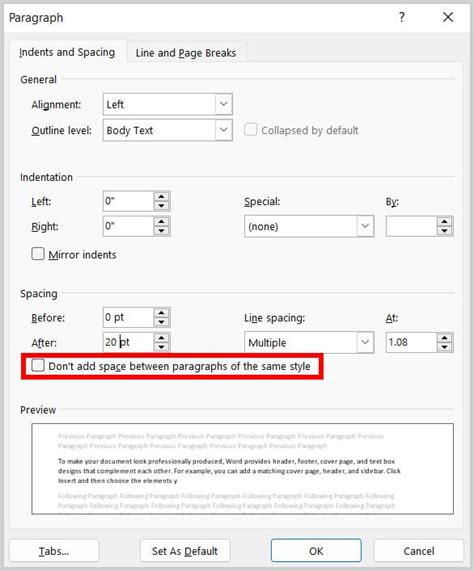 How To Add Space Between Paragraph In Word Printable Templates Free
