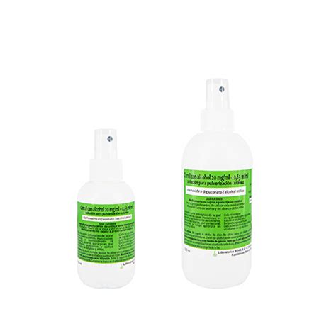 Clorxil 20 mg Prospecto y solución para pulverización cutánea con alcohol