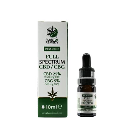 Huile CBD CBG Full Spectrum 25 5 Grossiste Plant Of Remedy