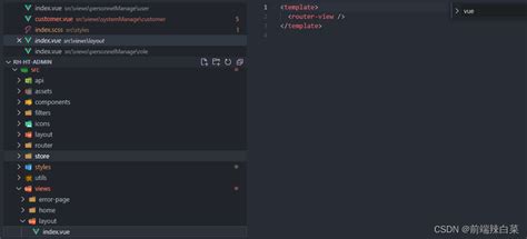 vue admin element项目添加多级目录 vue 菜单自定义多级目录 csdn博客