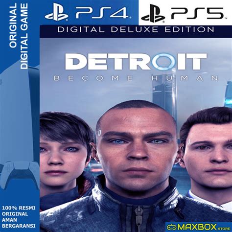 Jual Detroit Become Human Digital Deluxe Edition PS4 PS5 Digital Game