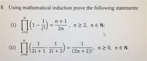 solved using mathematical induction prove the following chegg 55266 hot sex picture