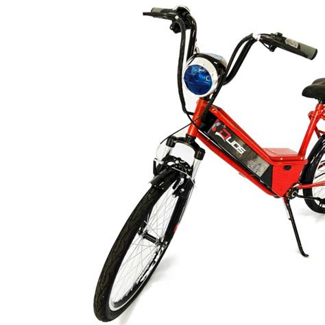 Bicicleta Elétrica Aro 24 Duos Confort 800w 48v 15ah Vermelho