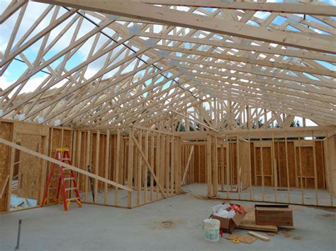 Cathedral Ceiling Wood Trusses Shelly Lighting