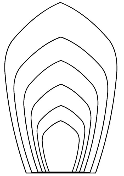 Moldes de pétalas de flor 40 modelos e ideias Dicas Práticas