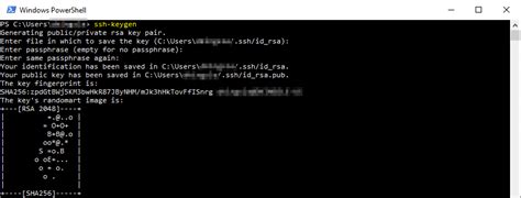 Generate SSH Keys