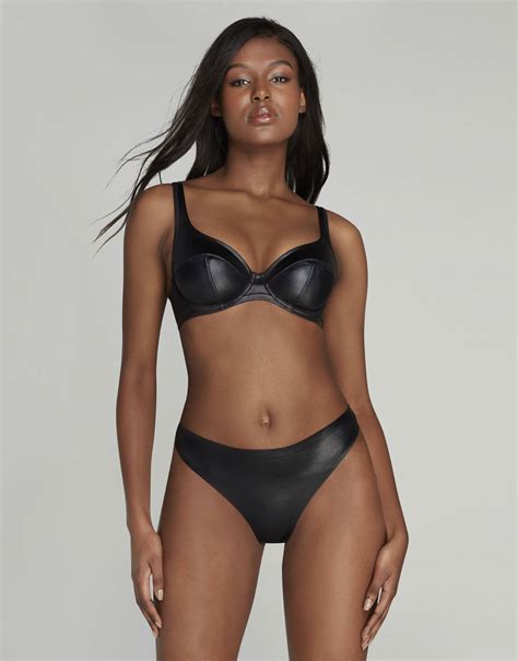 Thongs PAIGE Agent Provocateur Black Gomez Pl En