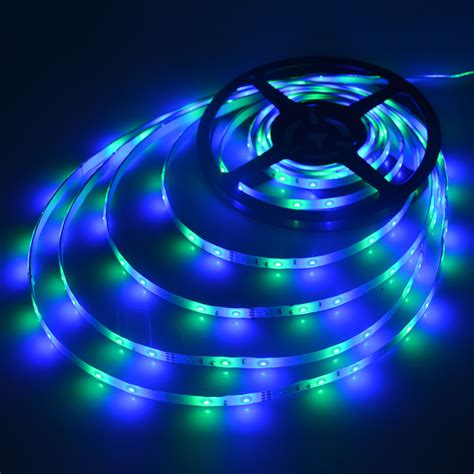 5m Lot New SMD 2835 LED Strip Super Bright Waterproof DC 12V RGB 3528