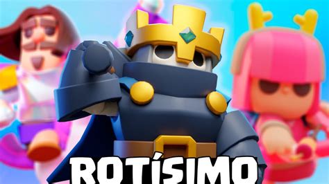 EL MEJOR MAZO REY ESQUELETO TEMPORADA 4 Clash Mini YouTube