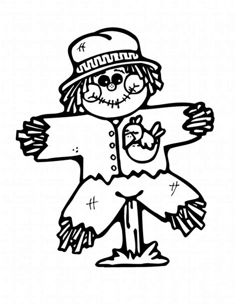 Desenhos De Espantalho Para Colorir Espantalho Para Pintar Molde