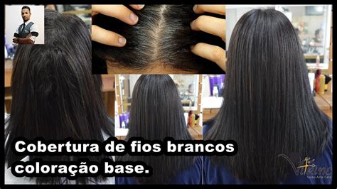 Colora O Cobertura De Fios Brancos Youtube