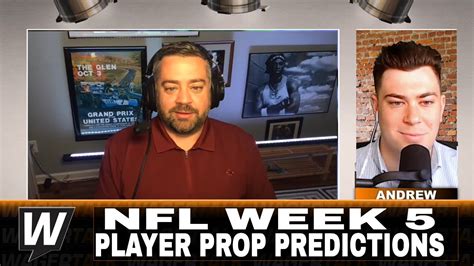 NFL Week 5 Player Prop Predictions Picks And Best Bets Prop It Up