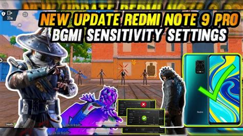Redmi Note Pro Bgmi Sensitivity New Update Best Sensitivity