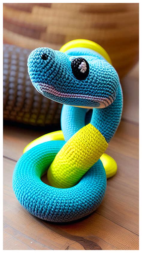 Cute Snake Amigurumi Crochet Free Pattern Amigurumi