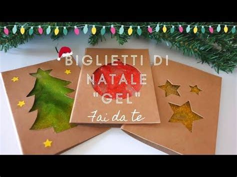 TUTORIAL BIGLIETTI DI NATALE FAI DA TE YouTube Biglietti Di Natale