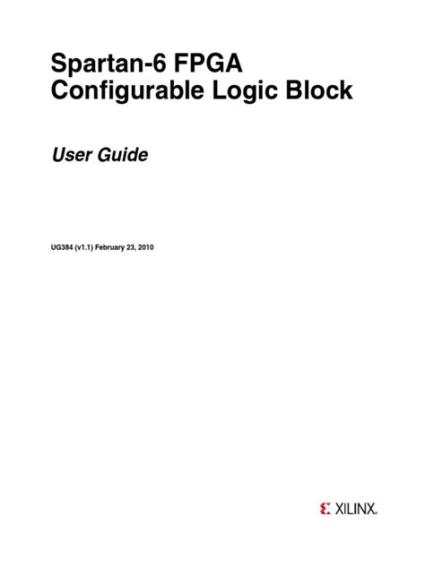 spartan 6 fpga configurable logic block pdf field programmable gate array computer