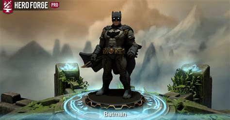 Batman Made With Hero Forge