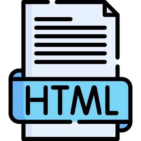 Lenguaje Html Iconos Gratis De Archivos Y Carpetas