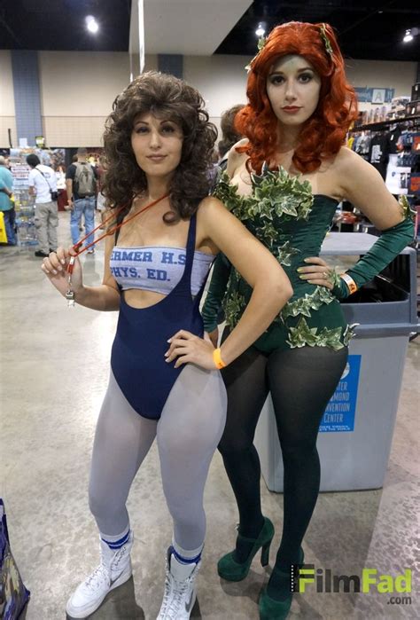 Wizard World Richmond Poison Ivy And Lisa From Weird Science Girl