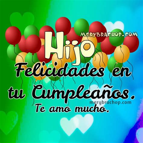 Lindas Imágenes de Feliz Cumpleaños Hijo Mío Entre Poemas Vivencias