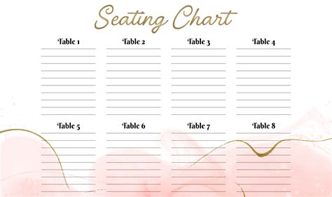 Free Editable Seating Chart Examples Templates EdrawMax 54 OFF