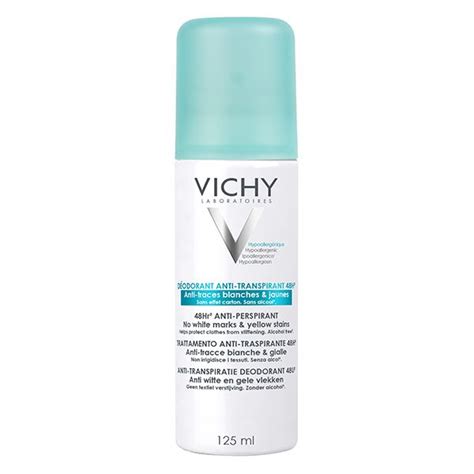 Vichy Dermo Tolérance Déodorant Anti Transpirant 48H Anti Traces Jaunes