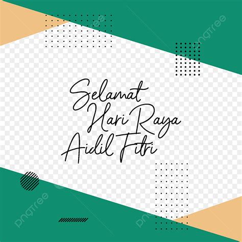 Selamat Hari Raya Vector Hd Png Images Selamat Hari Raya Aidil Fitri